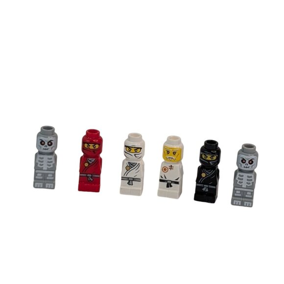 Lego | Toys | Lego Microfigure Ninjago Sensei Zane Kai Cole Skeleton ...